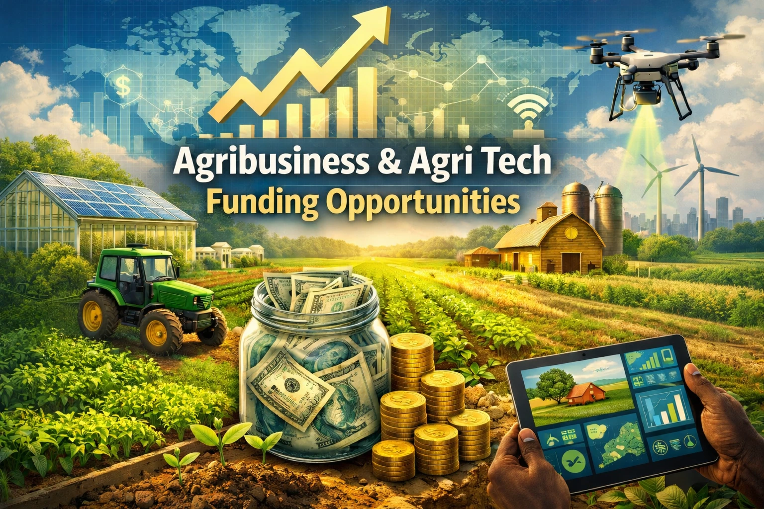 Top 10 Agribusiness & AgriTech Funding Opportunities in 2026